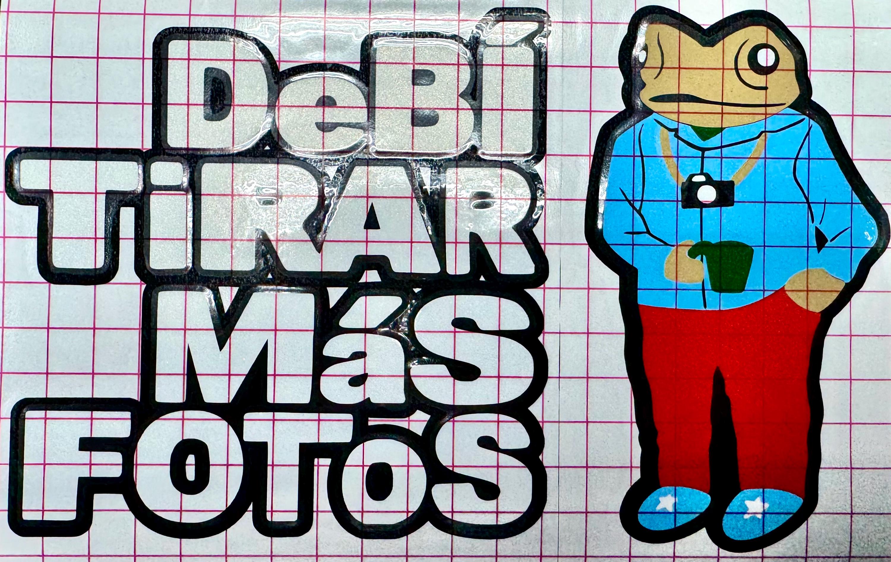 Bad Bunny Dtmf Concho Handmade Vinyl Art (high Quality Waterproof 3M ...