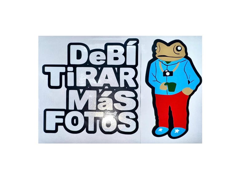 Bad Bunny Dtmf Concho Handmade Vinyl Art (high Quality Waterproof 3M ...