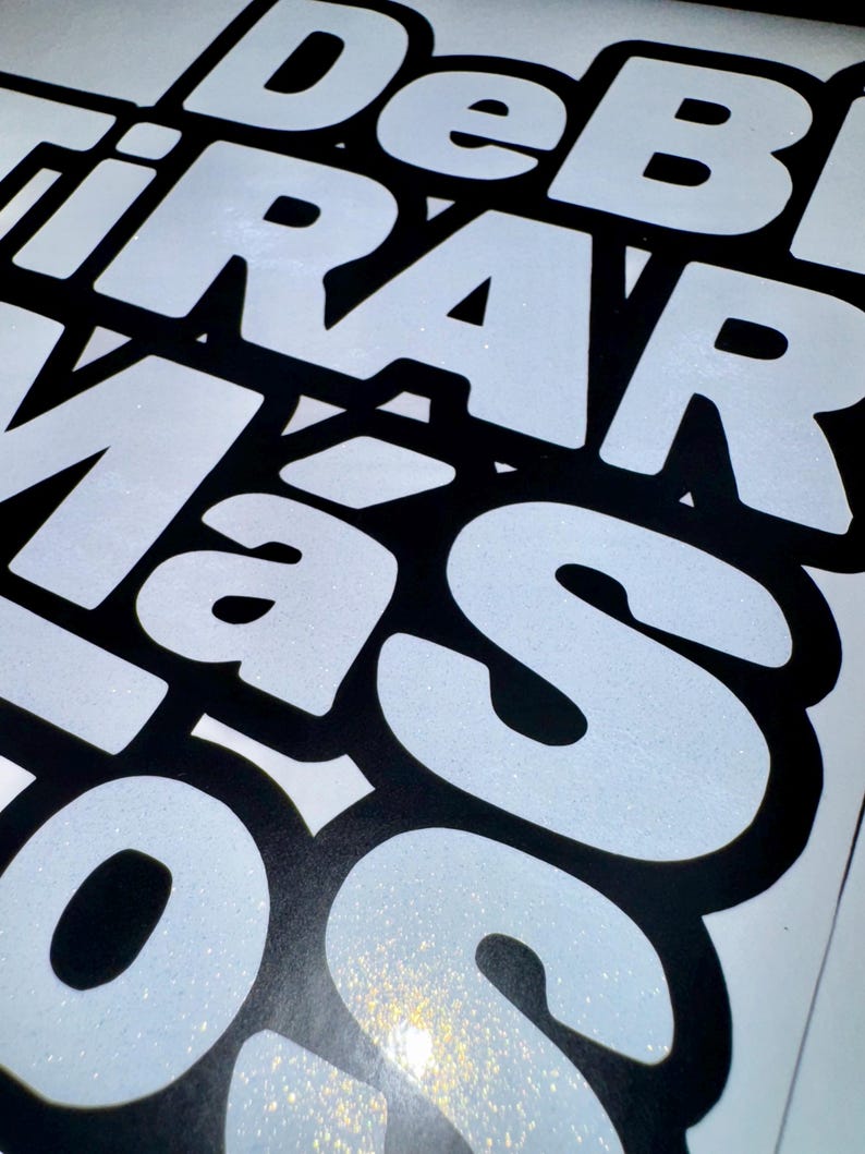 Bad Bunny Dtmf Concho Handmade Vinyl Art (high Quality Waterproof 3M ...