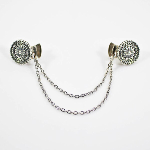 Silver Sweater Clips - Etsy