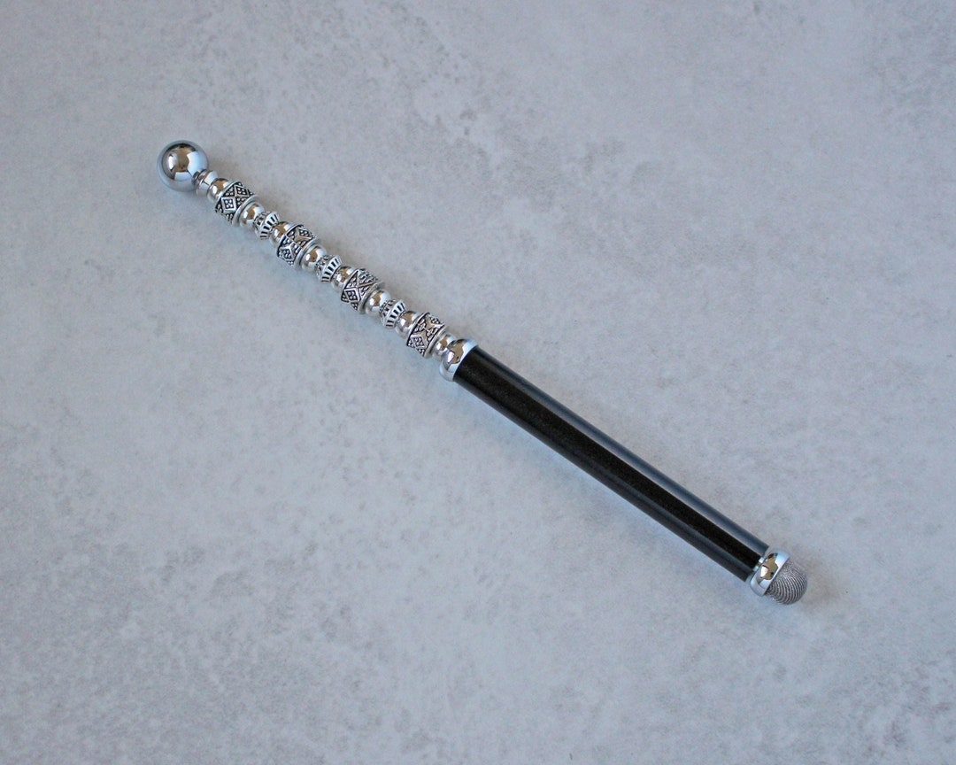 Black & Silver Stylus - Etsy