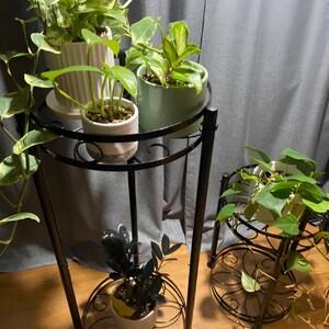 Modern Metal Plant Stand Set: Indoor Outdoor Tiered Display - Etsy