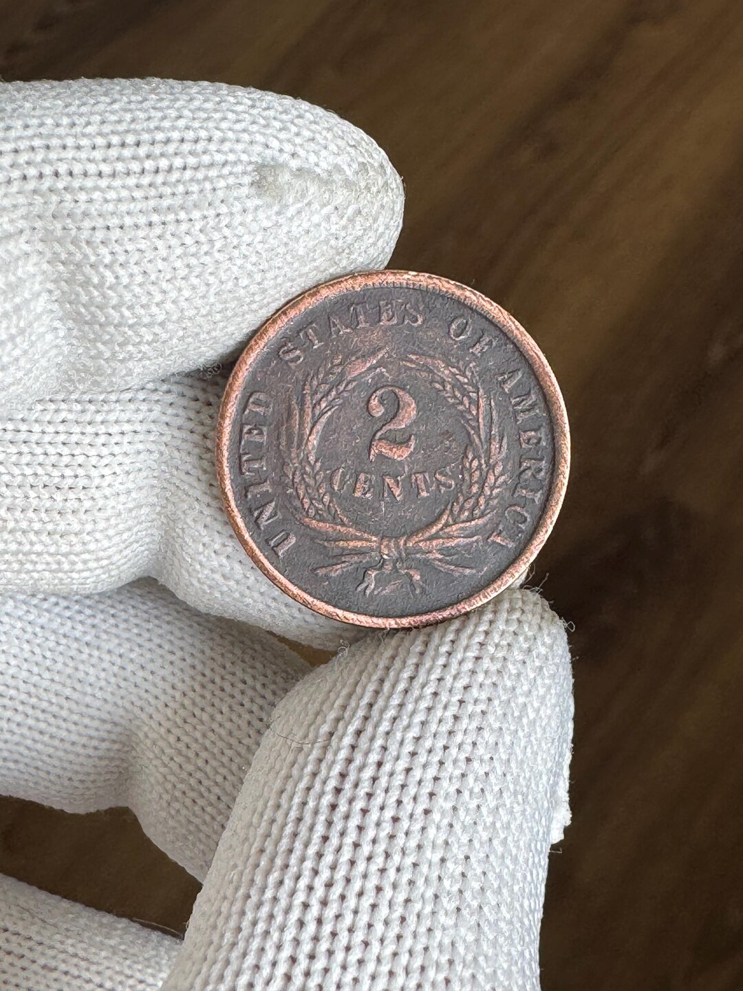 2 Cent 1867 USA Copper Coin REPLICA - Etsy