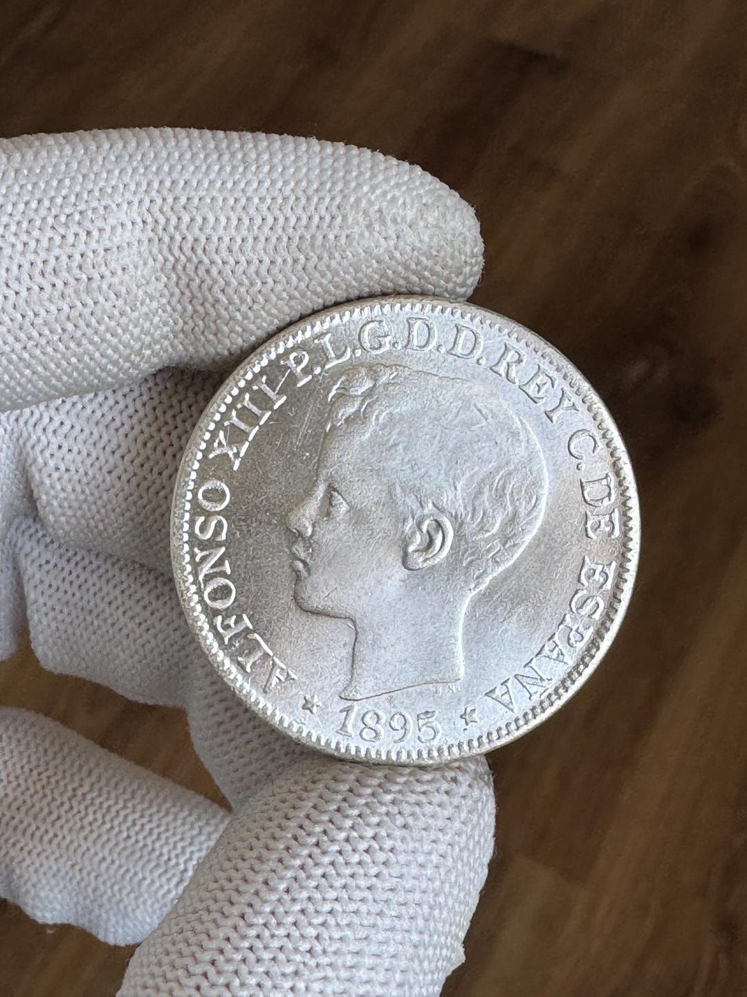 1 Peso 1895 Puerto Rico Coin REPLICA Silver Plated - Etsy