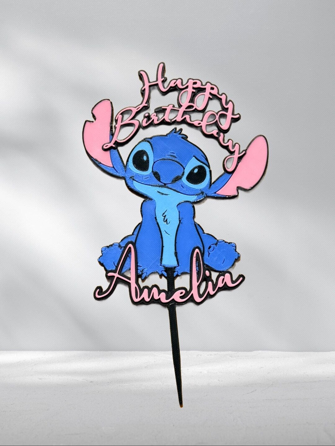 Custom Stitch Cake Topper: 3D Printed, Themed Party Decor - Etsy Australia