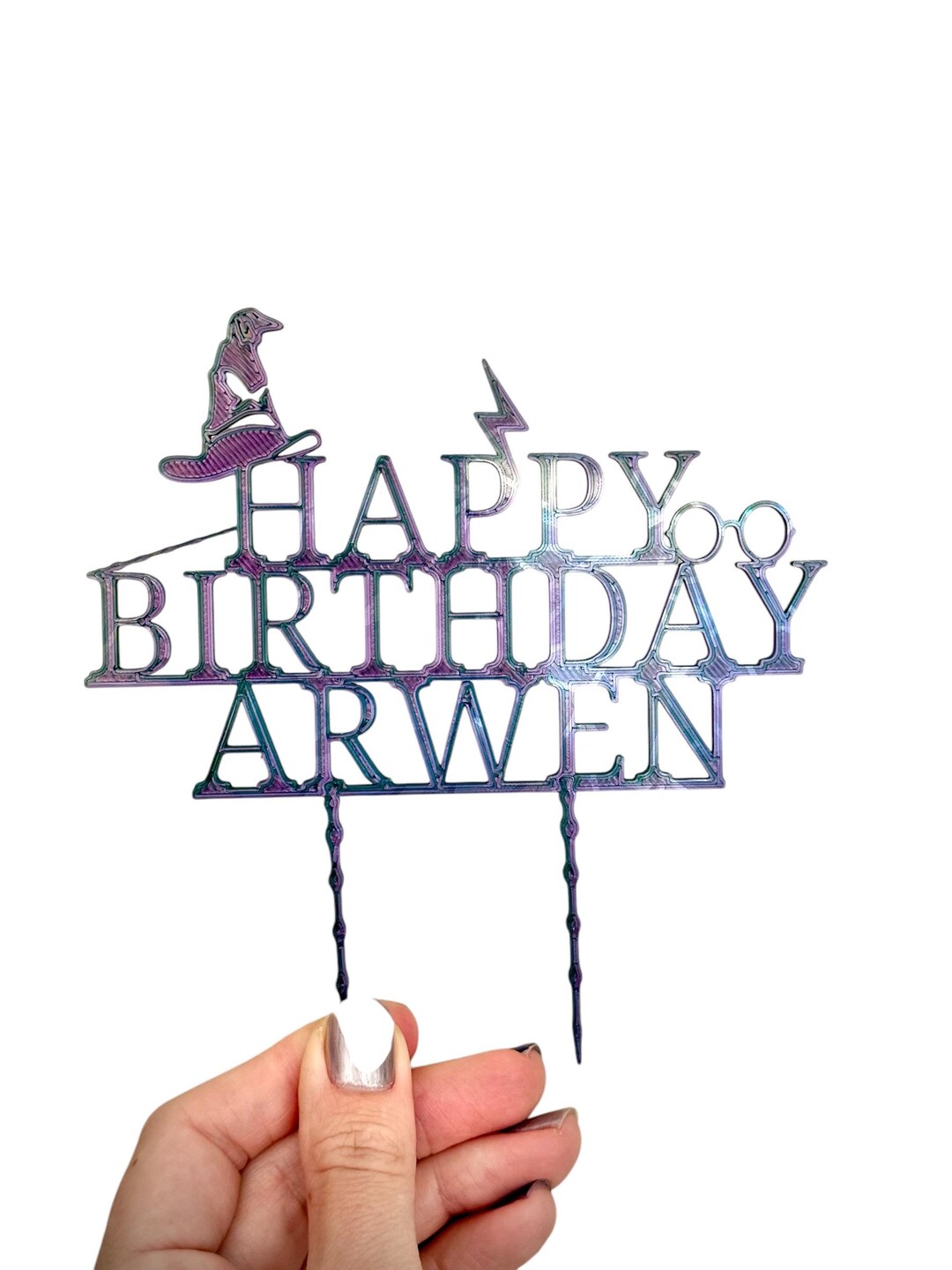 Custom 3D Printed Cake Topper: Themed Party Decor - Etsy