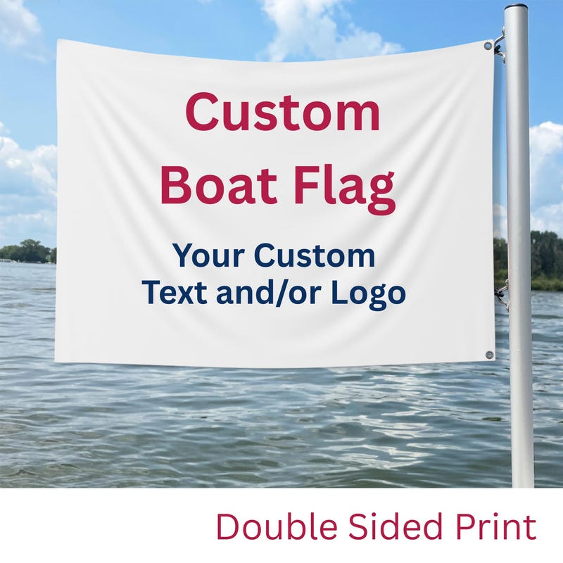 Water Color Customize Flag - Etsy