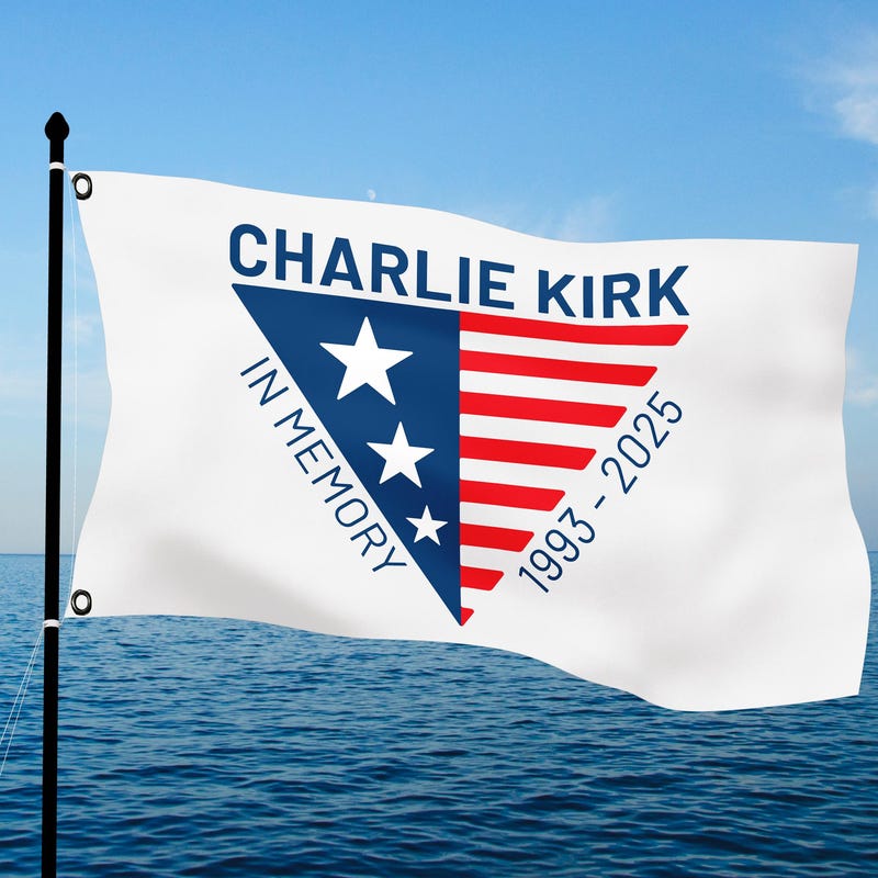 Charlie Kirk Banner - Etsy