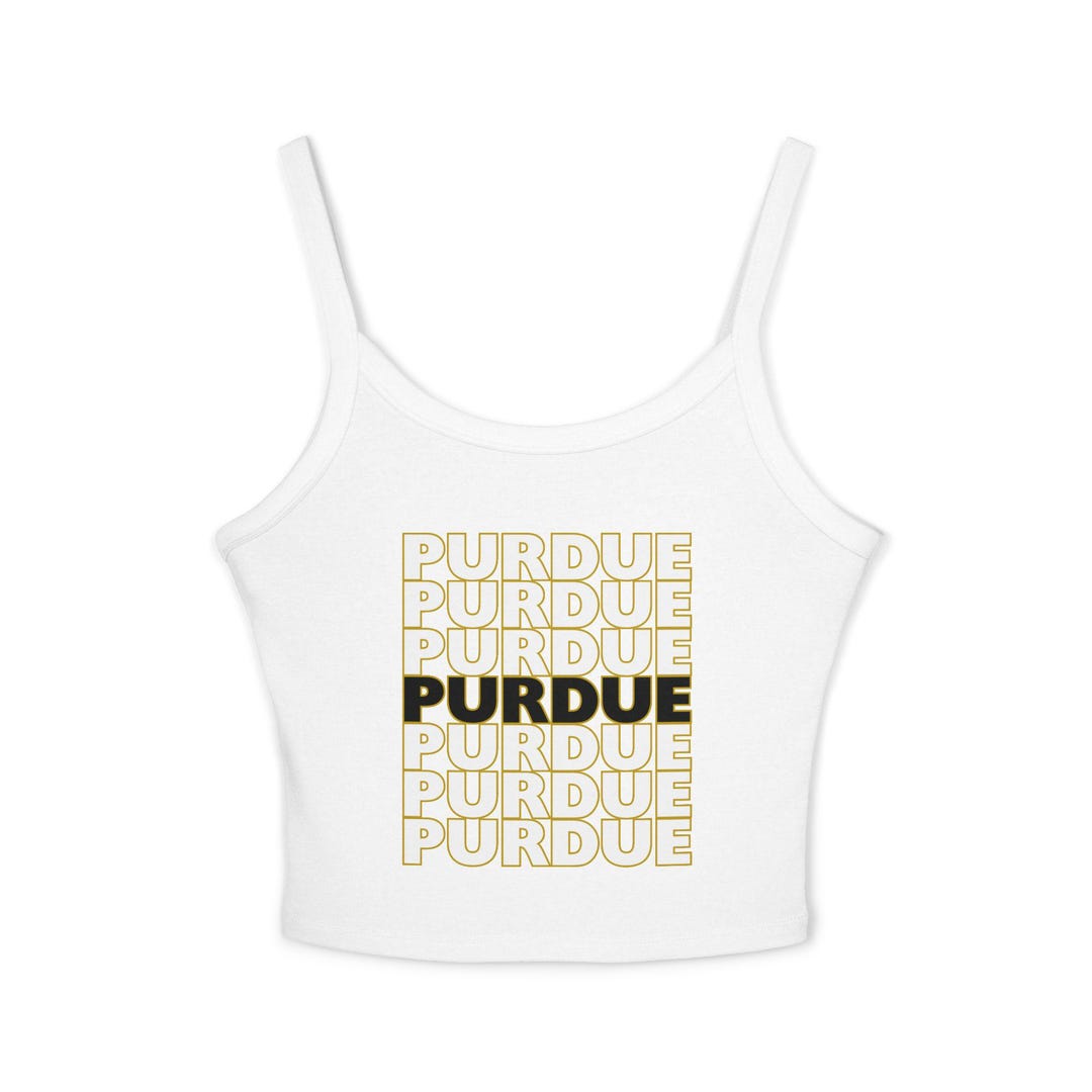 Purdue University Game Day Tank, Boilermakers Tailgate Shirt, Women's ...