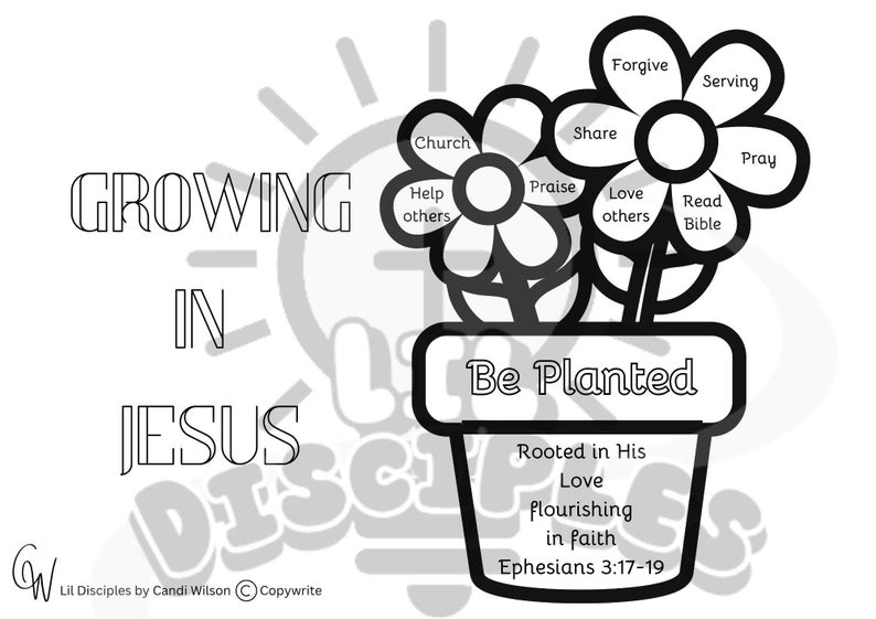 Christian Kids Activity Pack – Bible Craft & Colouring Printables (PDF ...