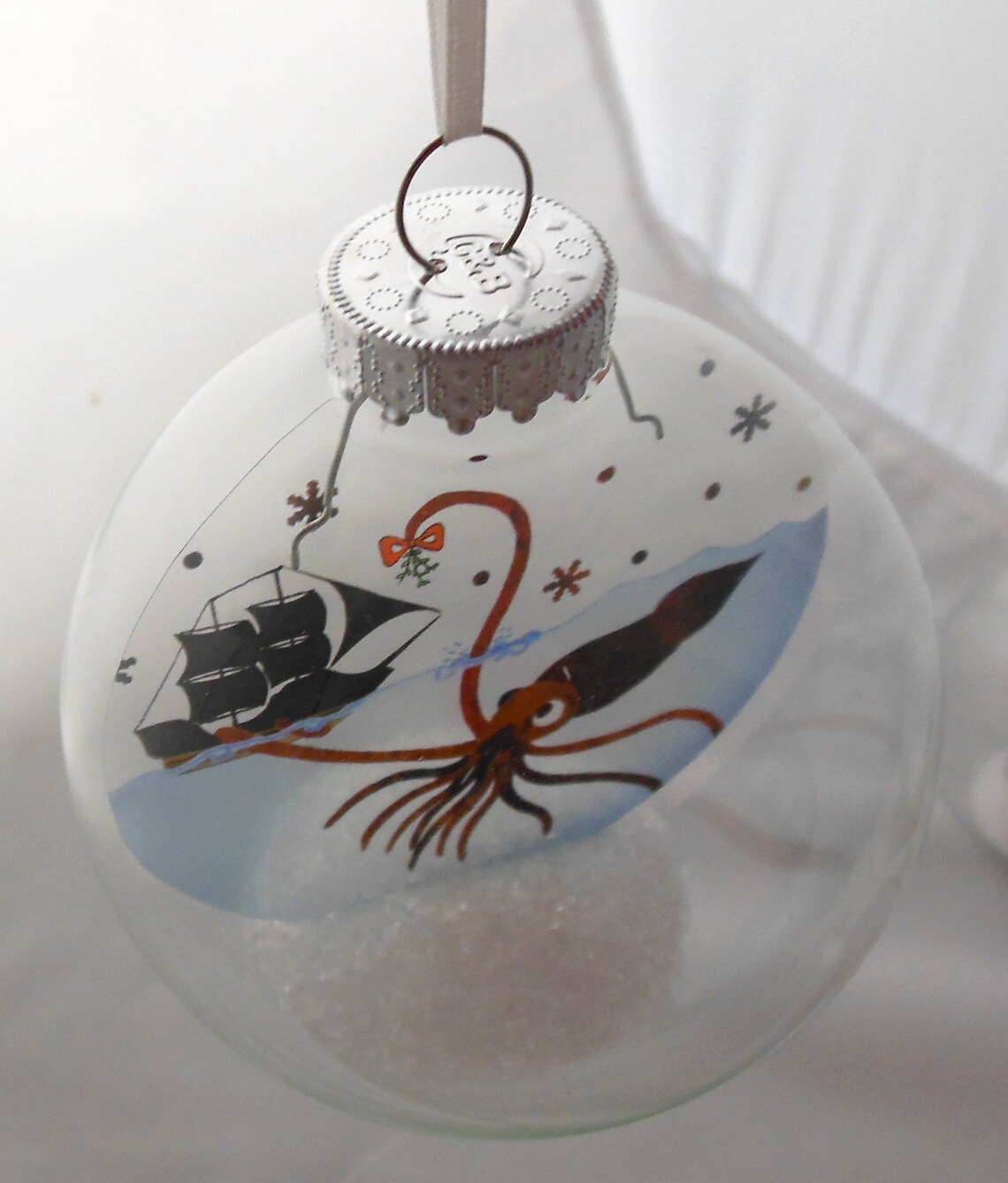 Mr. Squid Christmas Holiday Ornament - Etsy