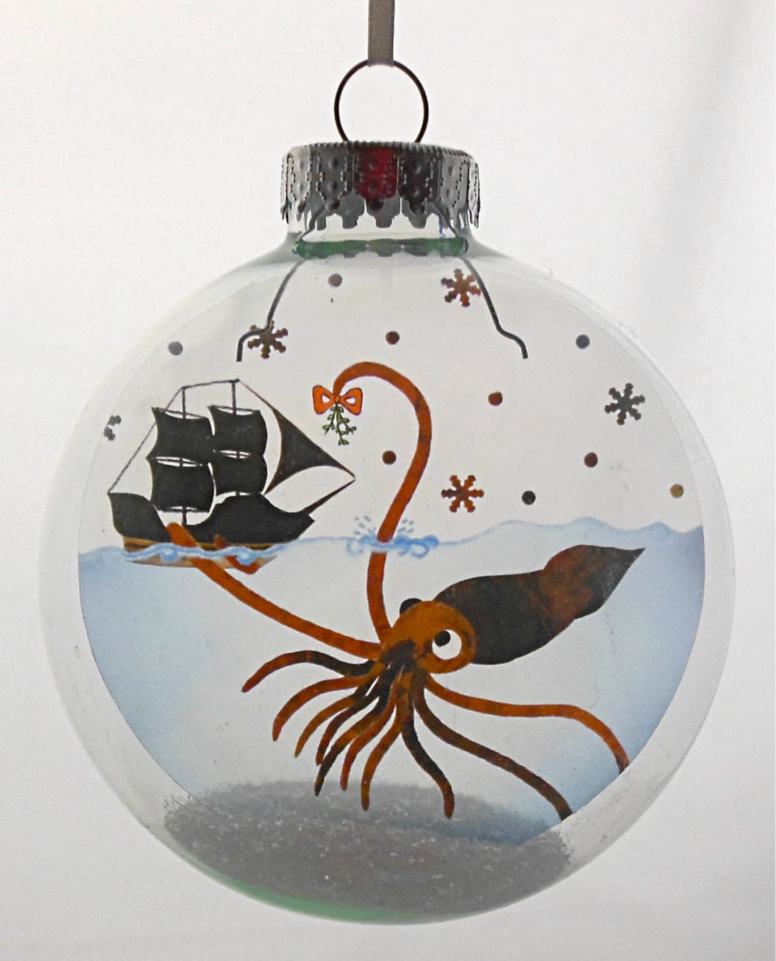 Mr. Squid Christmas Holiday Ornament - Etsy