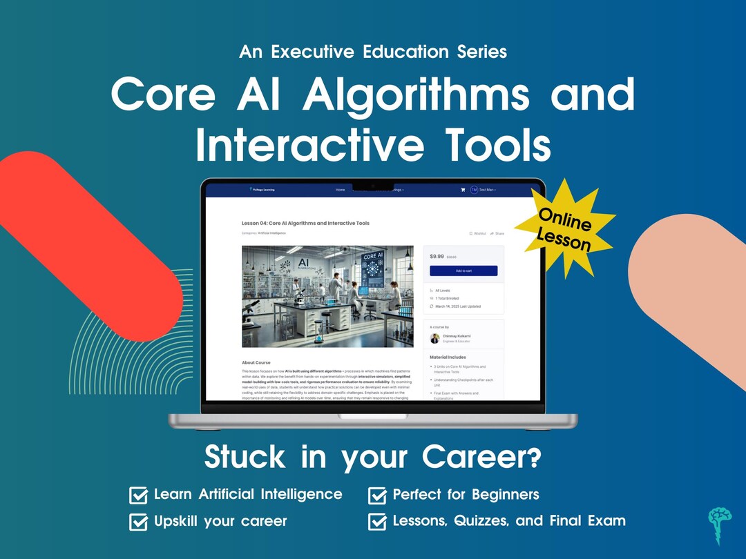 Core AI Algorithms and Interactive Tools | AI & Data Science Course ...