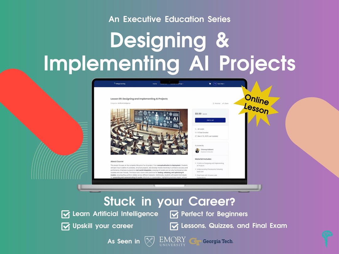 Designing and Implementing AI Projects | AI and Machine Learning Course ...