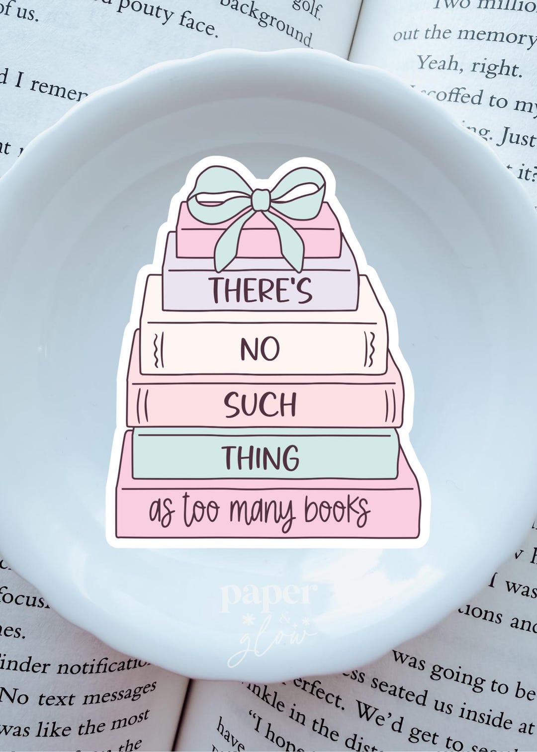 No Such Thing Vinyl Sticker | Paper and Glow - Etsy