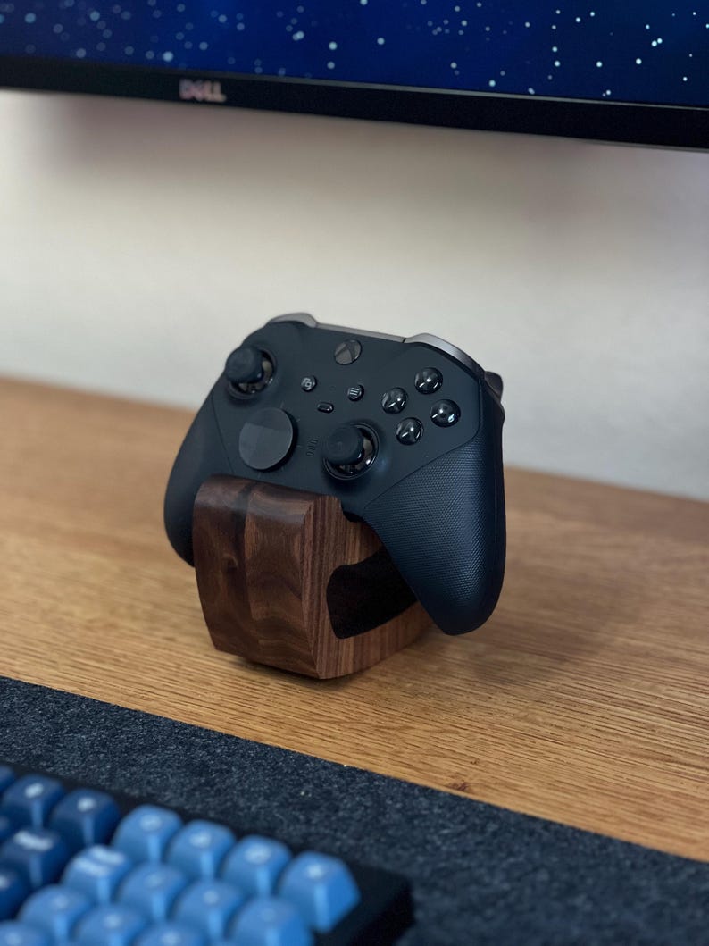 Hand-made, Wood Xbox Controller Stand – Walnut, Maple, Cherry Holder ...