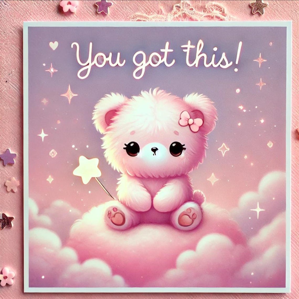 Celestial Digital Art | Space & Stars Poster | Kawaii K-pop Printable ...