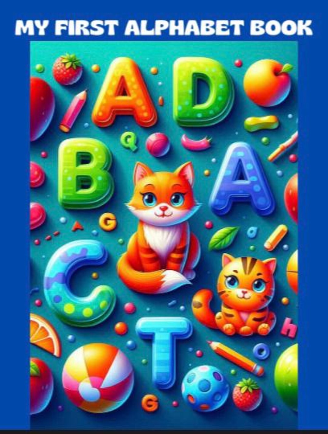 My First Alphabet Book - Etsy