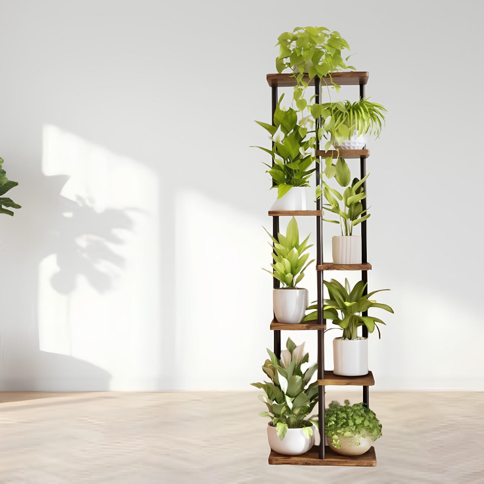 Wooden Plant Stand | Modern Plant Stand | Tall Plant Stand | Handmade ...