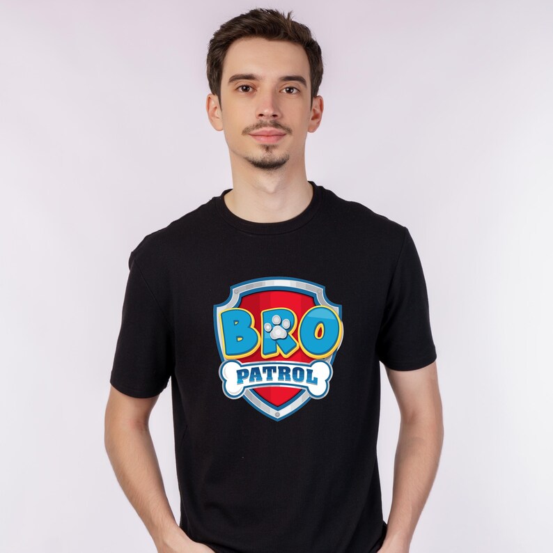 Paw Patrol Family SVG Bundle | Bro Mom Dad Sis Paw Patrol Badges | Paw ...