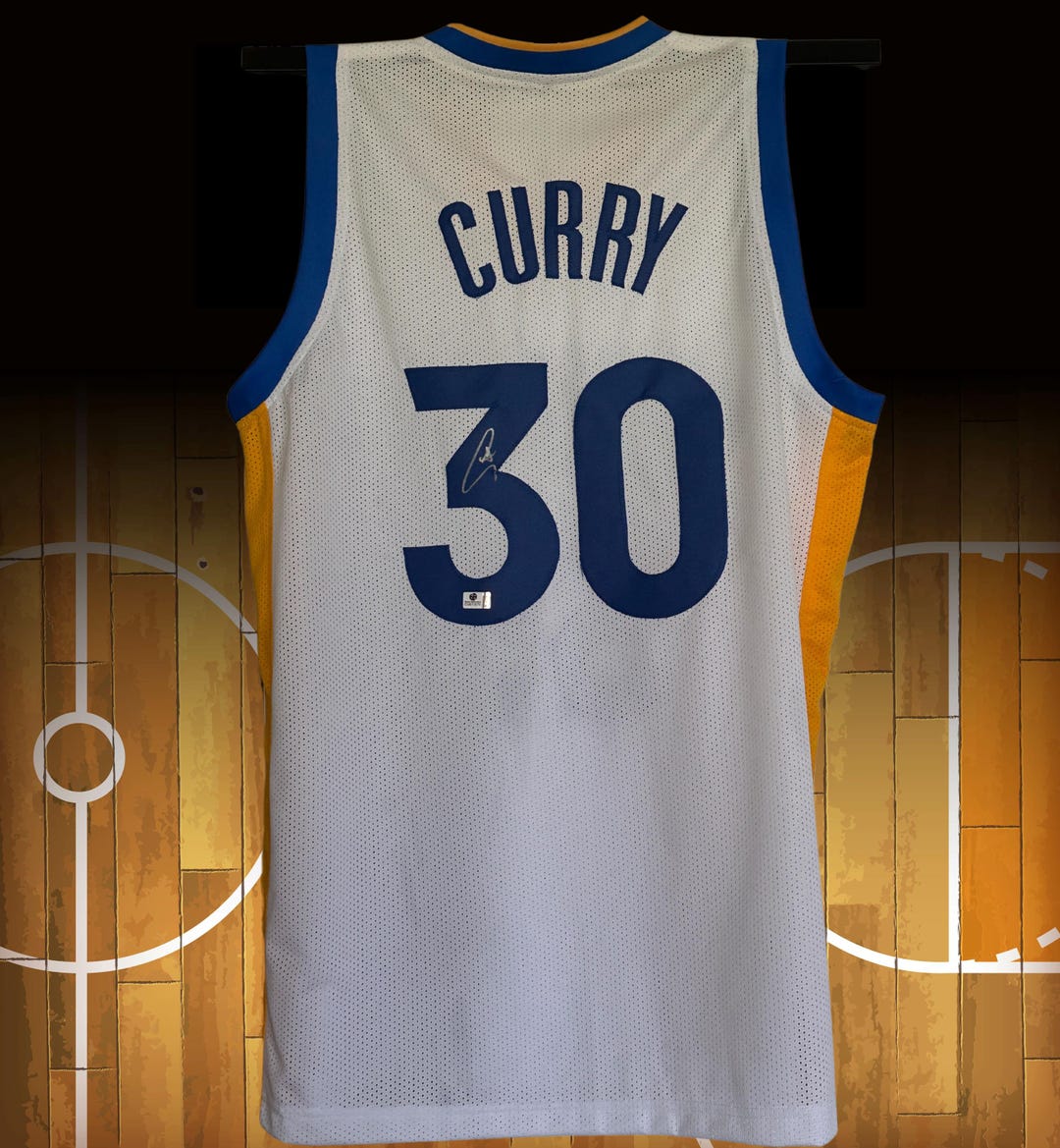 Stephen Curry Signed Custom Warriors Jersey. Authenticated W/coa - Etsy