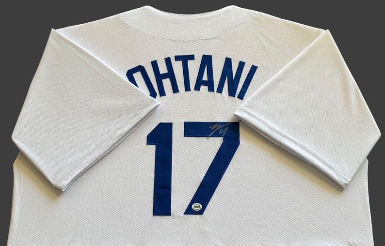 Shohei Ohtani Signed Jersey. ACA Authenticated. LA Dodgers. - Etsy