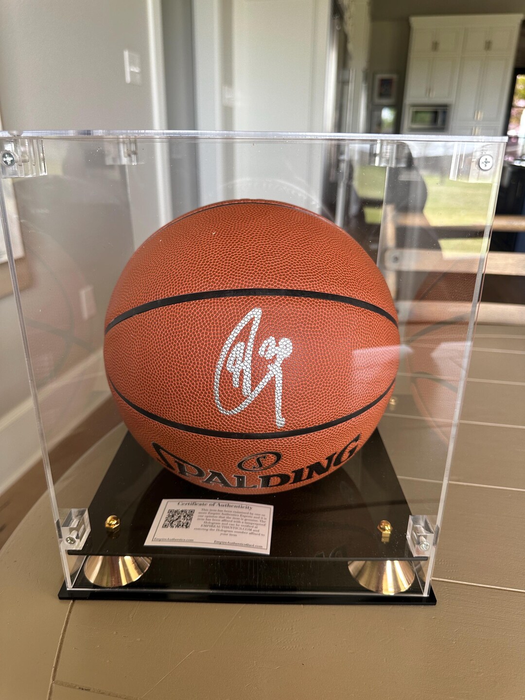 Stephen Curry Signed Basketball. Authenticated. Empire - Etsy
