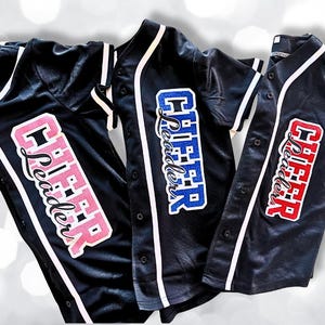 YOUTH SIZE Personalized Cheer Jersey - Blinged “hit 0” - Etsy