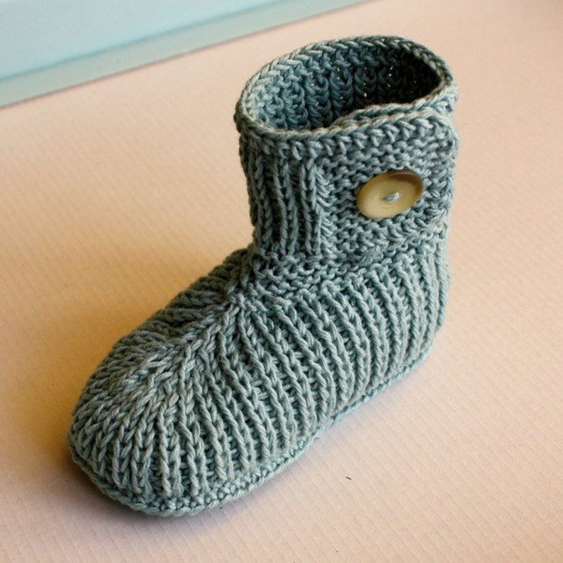 Knitting Pattern (pdf File) Toddler Winter Boots - Etsy