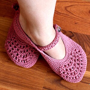 Knitting Pattern (PDF File) - Vintage Home Slippers (adult Sizes) - Etsy