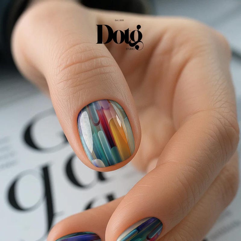 Broken Glass for Nail Art - Etsy