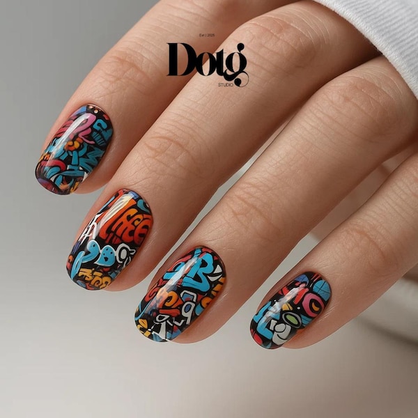 Nail Graffiti - Etsy