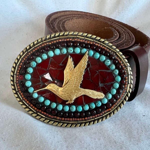 Beaded Belt Buckles - Etsy