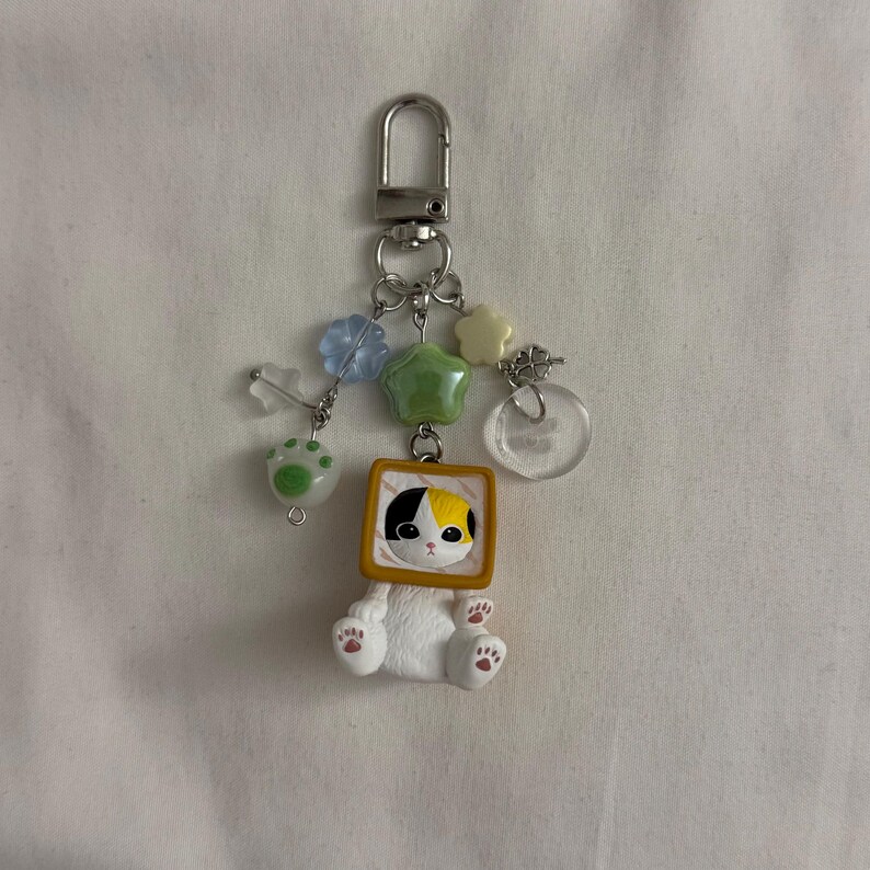 Mofusand Food Themed Keychains - Etsy