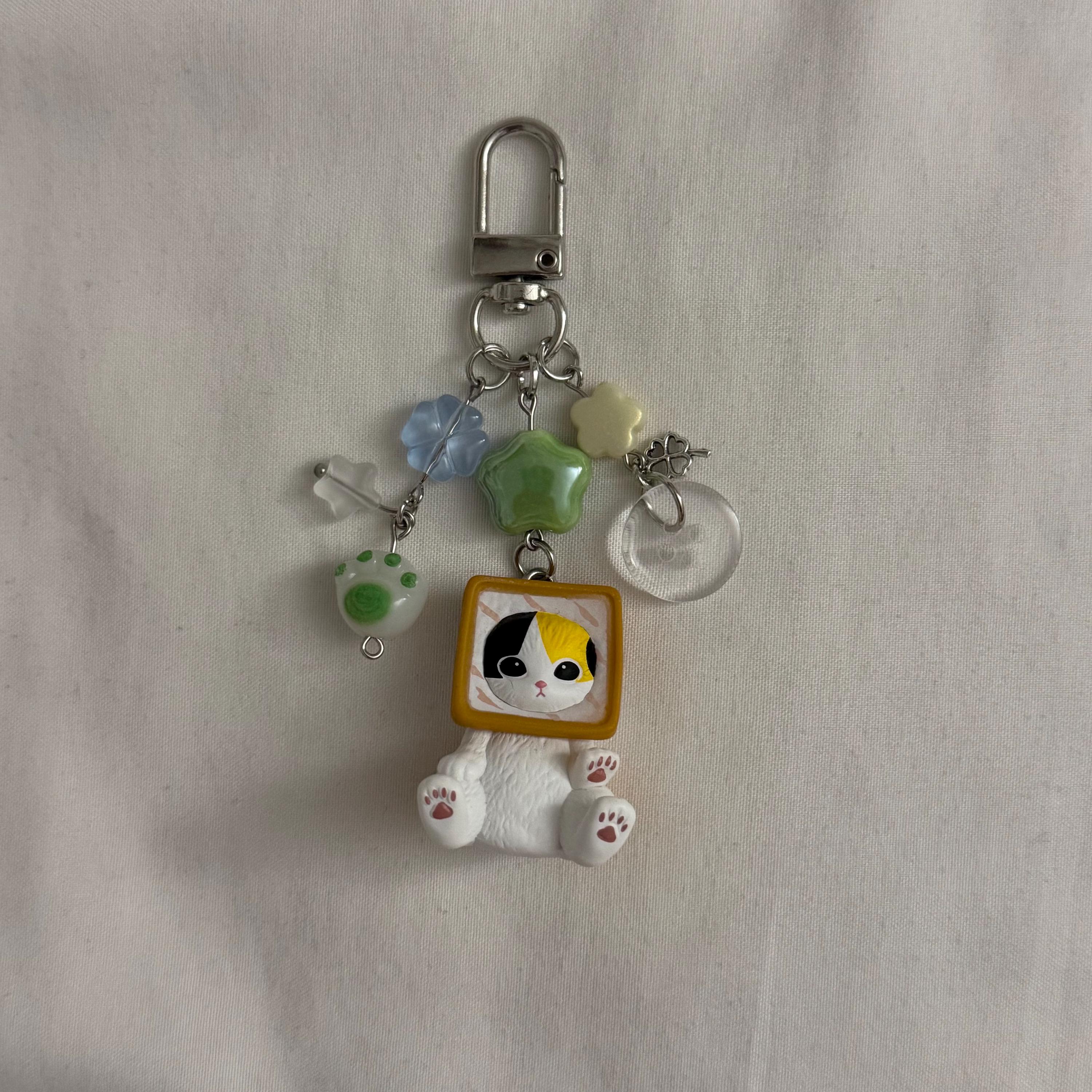 Mofusand Food Themed Keychains - Etsy