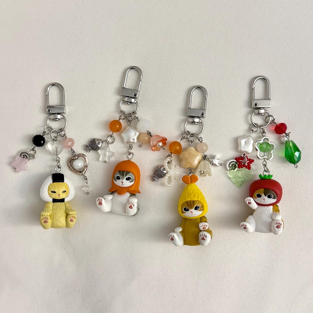 Mofusand Keychains - Etsy