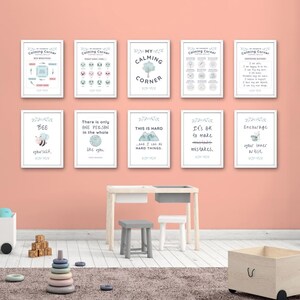 Calm Down Corner Posters (12-pack Bundle) | Coping Skills Posters ...