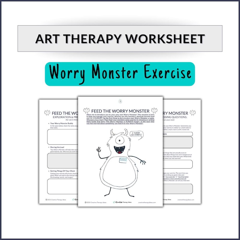 Worry Monster - Etsy
