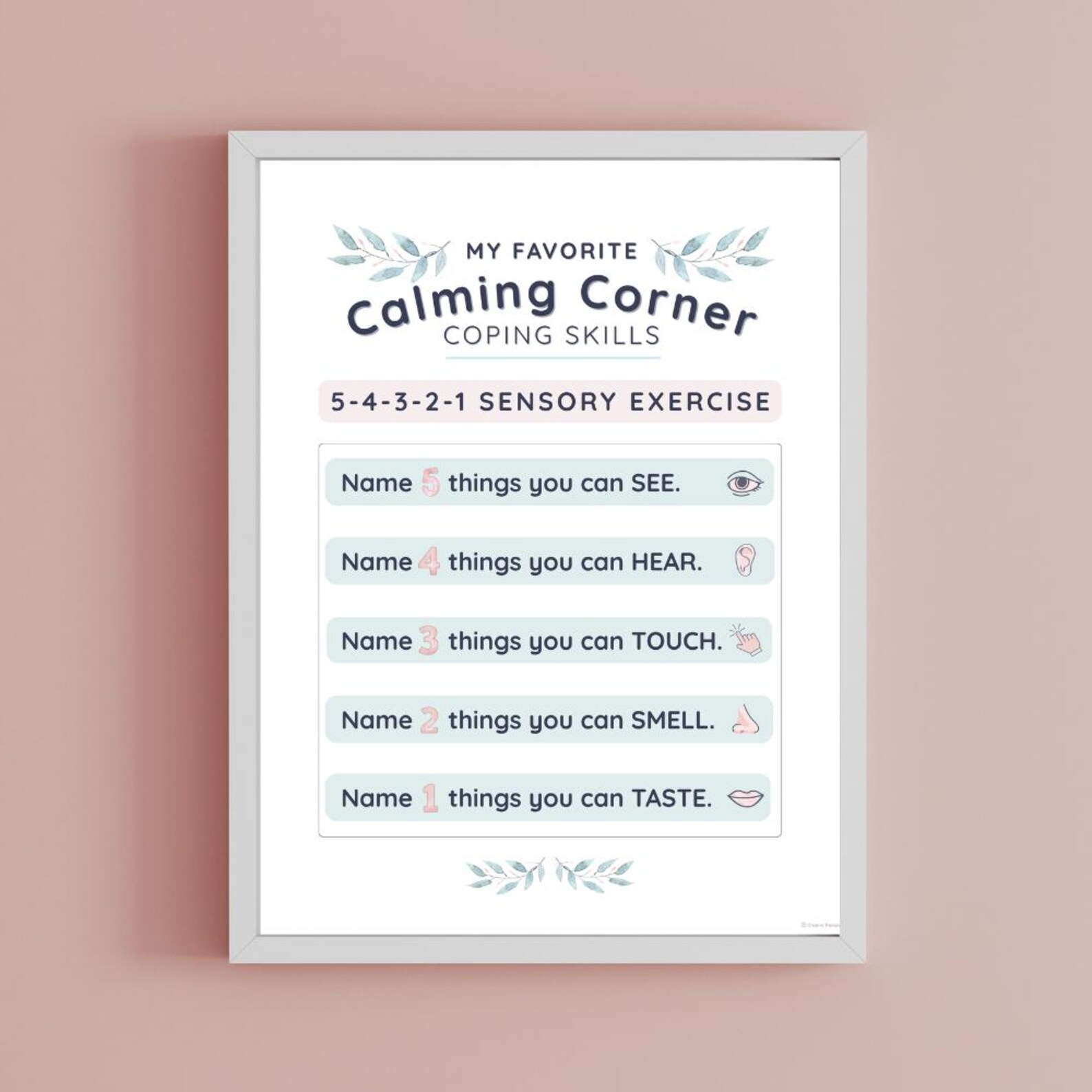 Calm Down Corner Posters, PDF Downloads, Printable Coping Skills ...