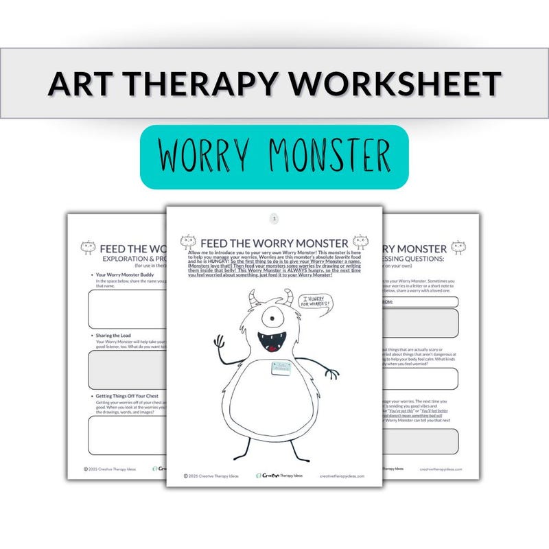 Worry Monster - Etsy