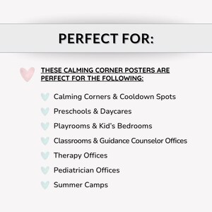 Calm Down Corner Posters (12-pack Bundle) | Coping Skills Posters ...