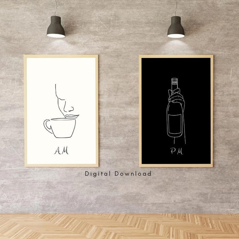Am Pm Sign - Etsy