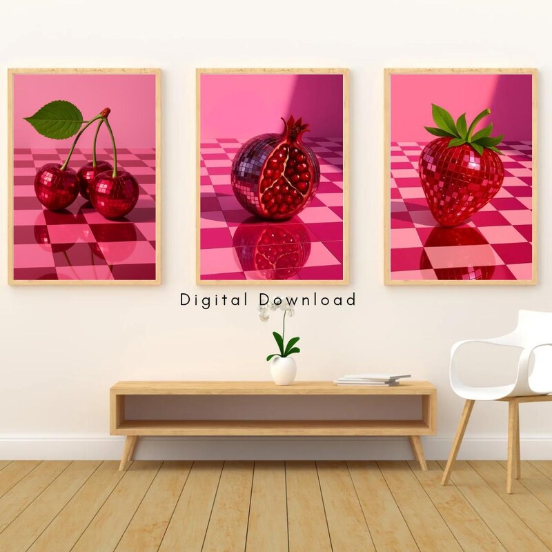 Disco Fruit - Etsy