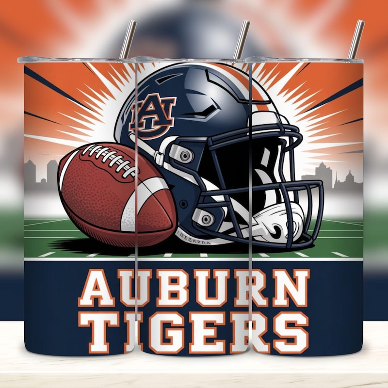 Auburn Tumbler 20 Skinny - Etsy