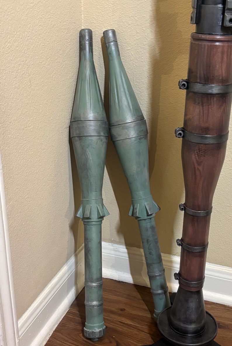 RPG Rocket Launcher Lava Lamp: 3D Printed Gamer Decor - Etsy