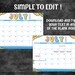 Printable Editable SUMMER 2025 Planner Bundle | Summer Calendar and ...