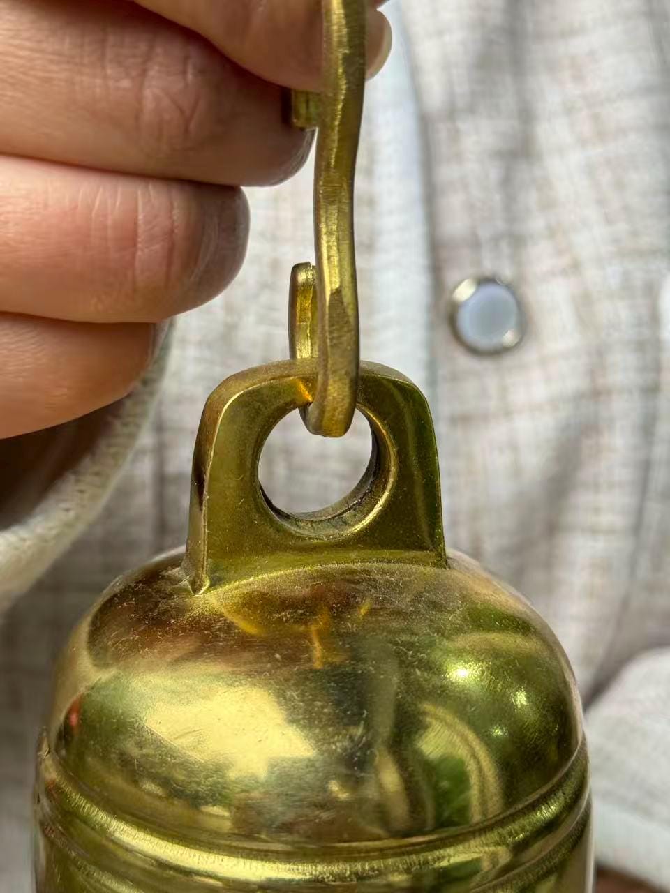 Tibetan Brass Temple Buddha Bell Chung, Nepal Bell Blessing, Feng Shui ...