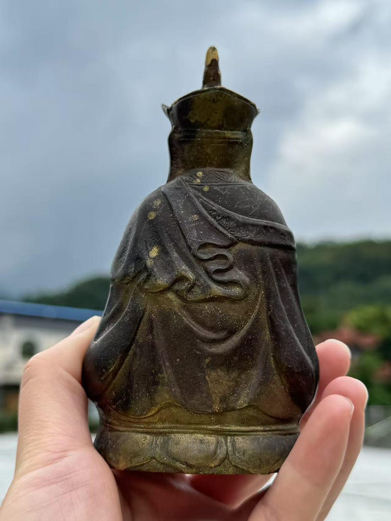 Copper Ksitigarbha Bodhisattva Standing Posture Dizang Pusa Copper ...