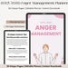 Anger Management Workbook for Teens and Adults, Anger Coping Skill ...