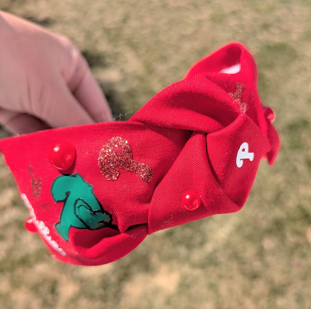Phillies Inspired Sports Headbands, Sports Headbands, Baseball ...